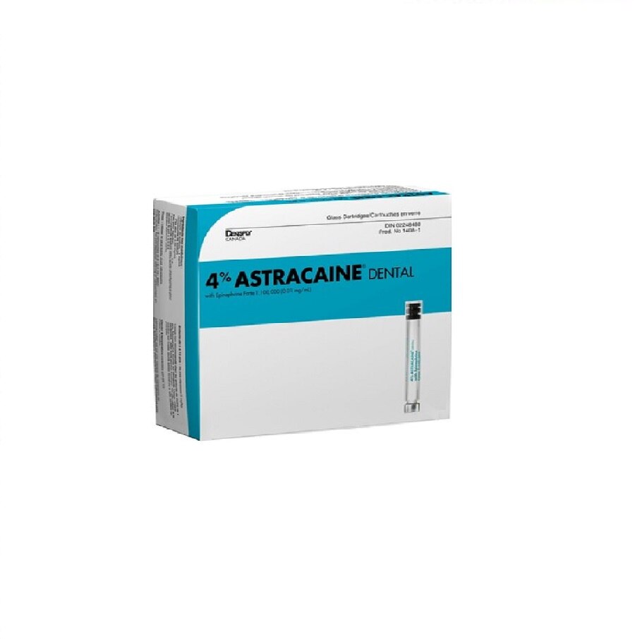 Dentsply: Astracaine Blue 4% 1: 100 000 1408 | Dens 'N Dente