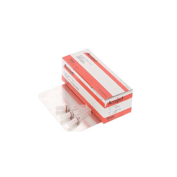 Dentsply: Accuject Needles - 100/Box Plastic 25 Short | Dens 'N Dente