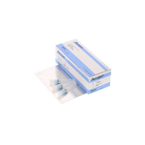 Dentsply: Accuject Needles 100/B Plastic 30 X-Short - 901005 | Dens 'N ...