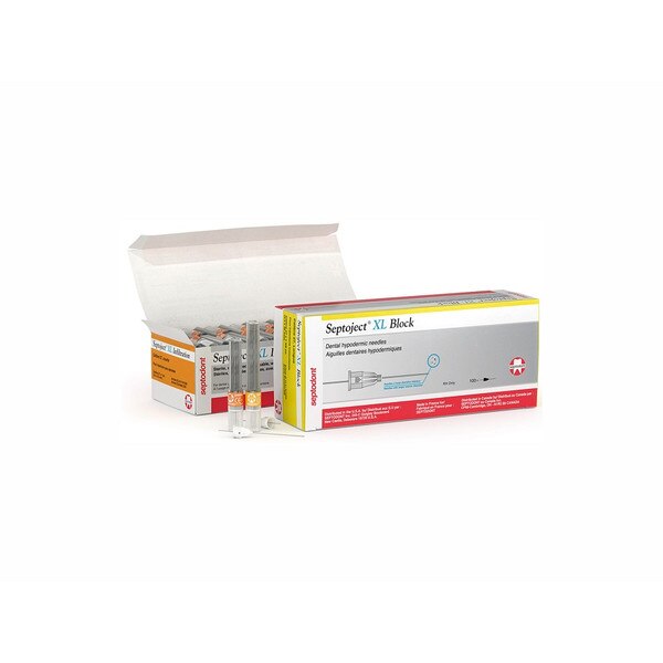 Septodont: Septoject XL Needles Plastic 30 Short 100/box | Dens 'N Dente