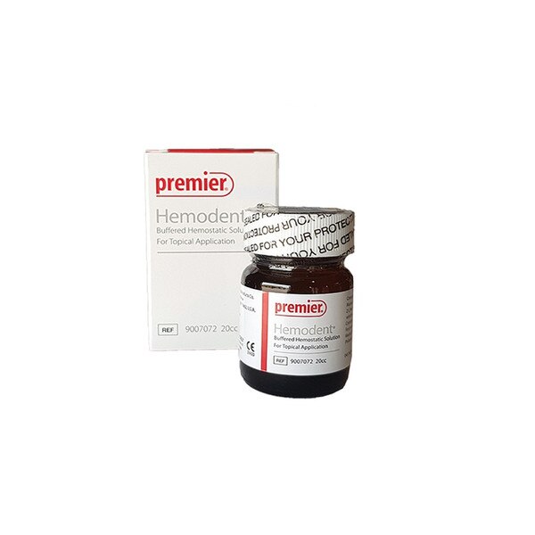 Premier: Hemodent 20cc Bottle | Dens 'N Dente