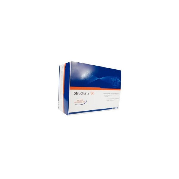 Voco: Structur 2 SC 75 g Cartridges w/ 10 tips A3 | Dens 'N Dente