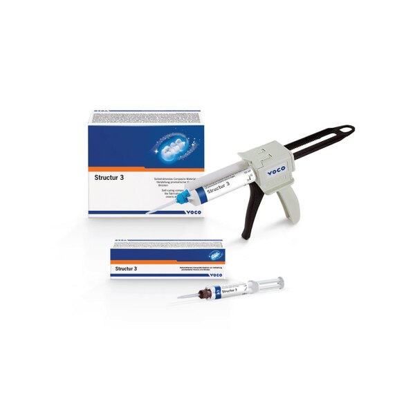 Voco: Structur 3 Temporary Material Quick set Cartridge Refill 50ml Ea - MA