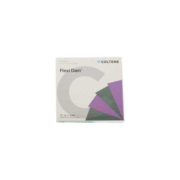 Coltene:FlexiDam Non-Latex 6x6 Teal Medium 30/BX H09946 | Dens 'N Dente