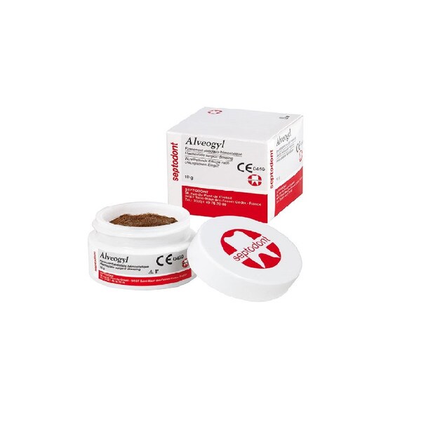 Septodont Alveogyl Dry Socket Dressing 10g Jar 01s0020 Dens N Dente