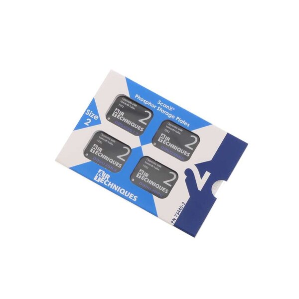 Air Techniques: ScanX Intraoral Phospher Plate Size 2 4/Pk 73445-2 ...
