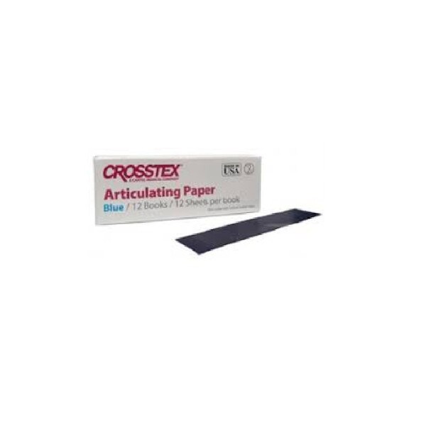 Crosstex: Articulating Paper Standard Blue 12sheet/Book 12Book/Bx Thick ...