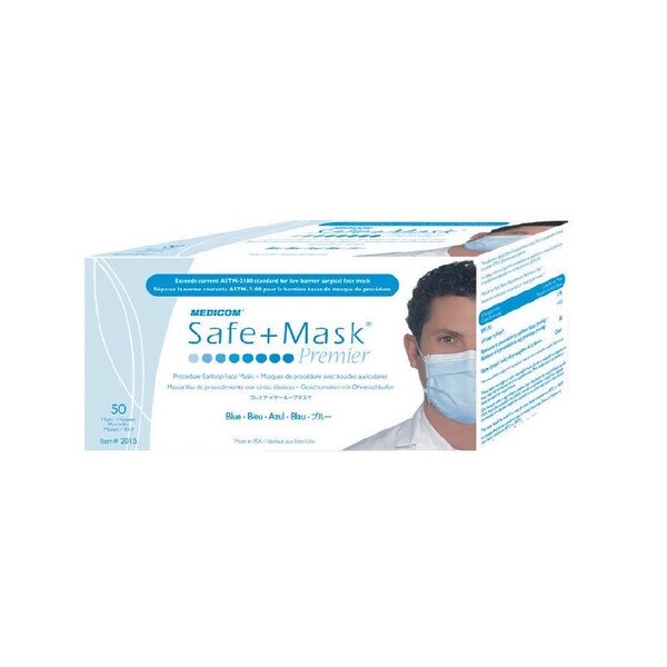 Medicom: Safe Masks Premier 50/box pINK 2142 | Dens 'N Dente
