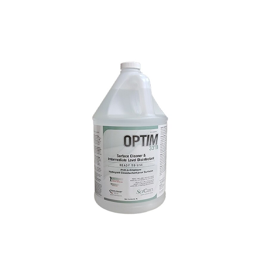 Scican: Optim 33 TB Solution Disinfectant- 4L Bottle - SCI334X4 | Dens ...