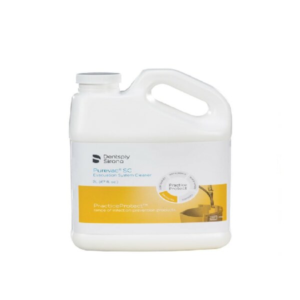Dentsply: PUREVAC SC Cleaner Evacuation System 2 Liter 2L/Bottle | Dens ...
