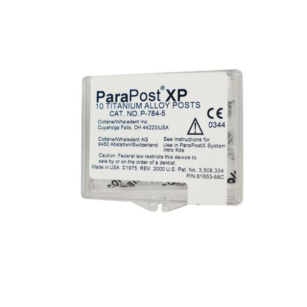 Whaledent: Para-Post XP 10/pk Titanium 0.040 | Dens 'N Dente