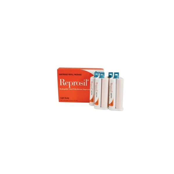 Dentsply: Reprosil Cartridges Std. Pack Light Body | Dens 'N Dente