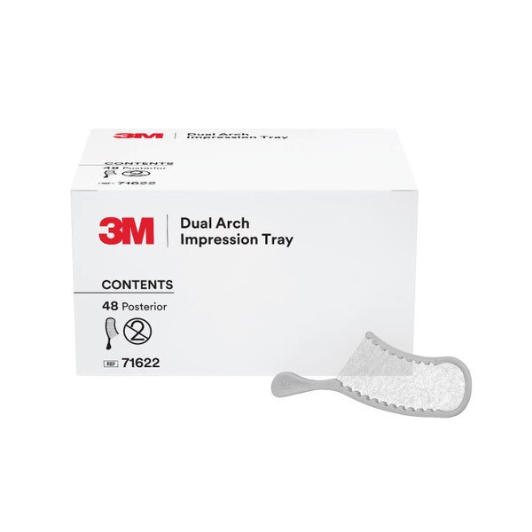 3M: Impression Tray Dual Arch Posterior Refill 48/Bx - 71622