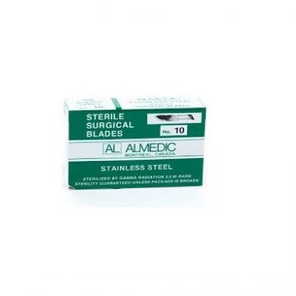 Almedic: Surgical Blade 100/box #15 - M90-15 | Dens 'N Dente