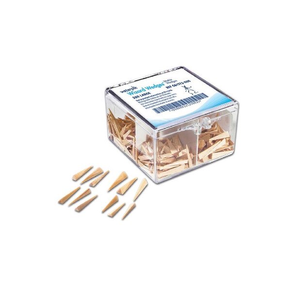 Waterpik: Wizard Wedges Wooden 500/pkg Large - 061212-000 | Dens 'N Dente