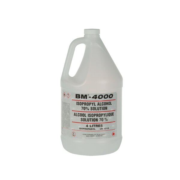 BM: Isopropyl Alcohol 70% - 4L/Bottle - BM-4000 | Dens 'N Dente