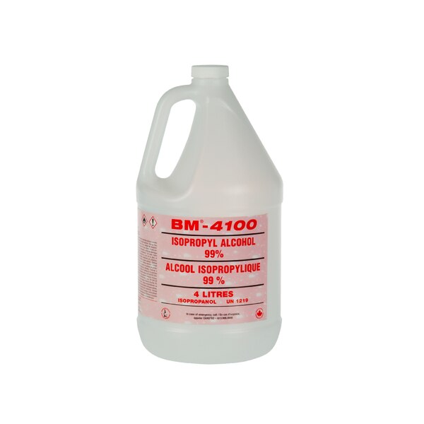 BM: Isopropyl Alcohol 99% - 4L/Bottle - BM-4100 | Dens 'N Dente