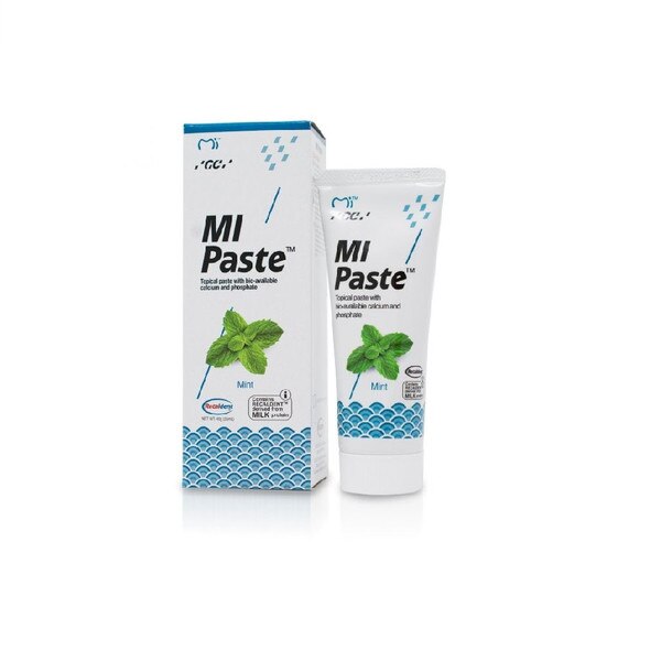 GC: MI Paste 10 Tubes of 40g each : GC: MI Paste Plus Fluoride Treatment 40gm Mint Fluoride 10 ...