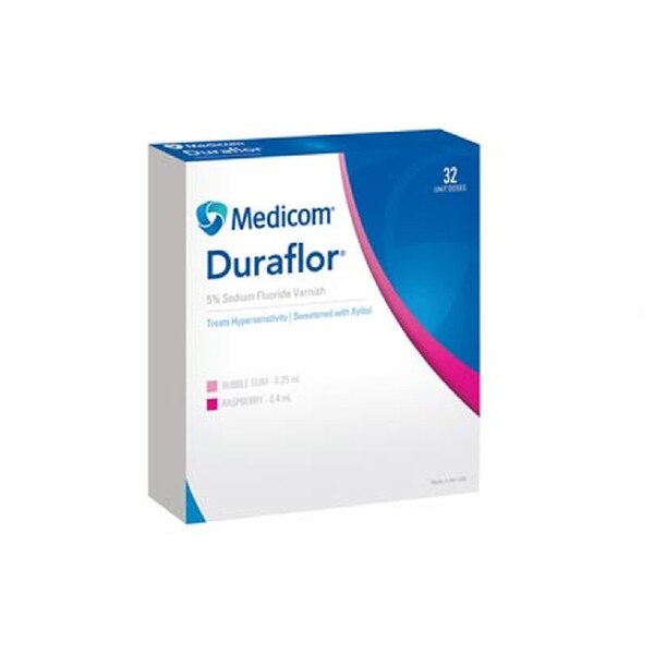 Medicom: Duraflor Ultra 5% Varnish Bubble Gum 30/bx - 1031-BG30 | Dens ...
